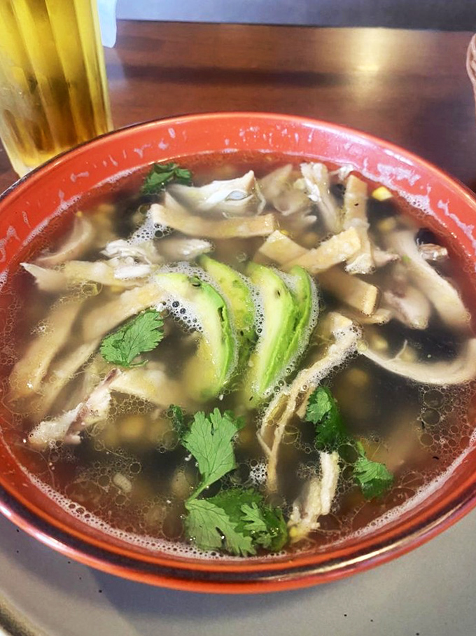 A steaming bowl of broth with fresh herbs and vegetables proves that soup for breakfast isn't just acceptable&mdash;it might be revolutionary.