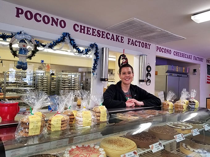 The friendly faces behind the counter know they're gatekeepers to happiness. Their smiles say, "Yes, you deserve this."