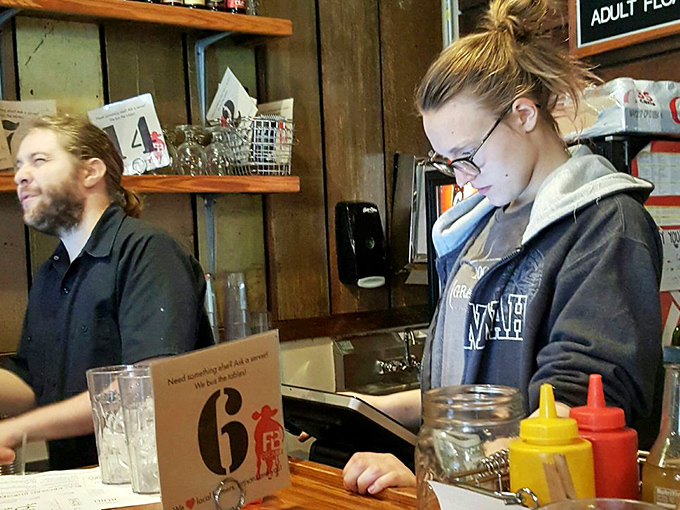 The staff takes your order with the focus of NASA engineers. They're not just making lunch&mdash;they're crafting edible art.