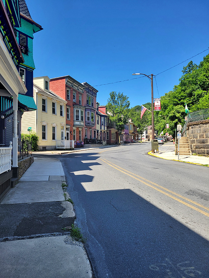 Rainbow Row's colorful Victorian homes stand like a box of vintage crayons&mdash;proof that curb appeal was invented long before HGTV made it a thing.