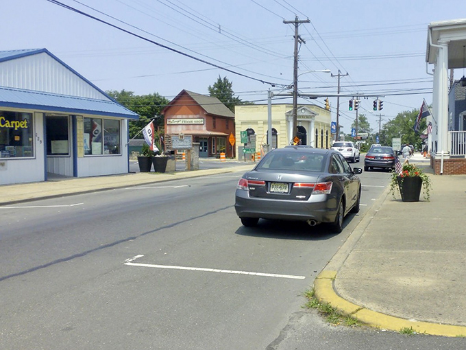 Small businesses with big personalities line Millsboro's main thoroughfare, where parking is plentiful and smiles are free.
