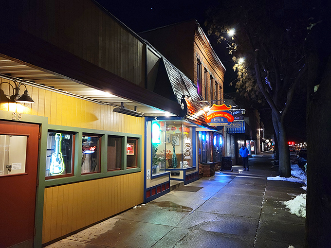 Wellsboro's charming streetscape serves as the perfect appetizer before stepping into this culinary cornerstone of the community.