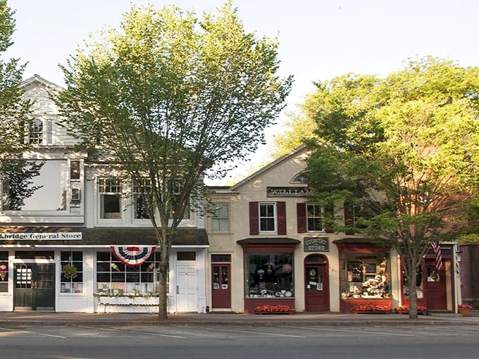These storefronts aren't just preserved&mdash;they're thriving, offering everything from penny candy to artisanal crafts behind historically accurate glass.