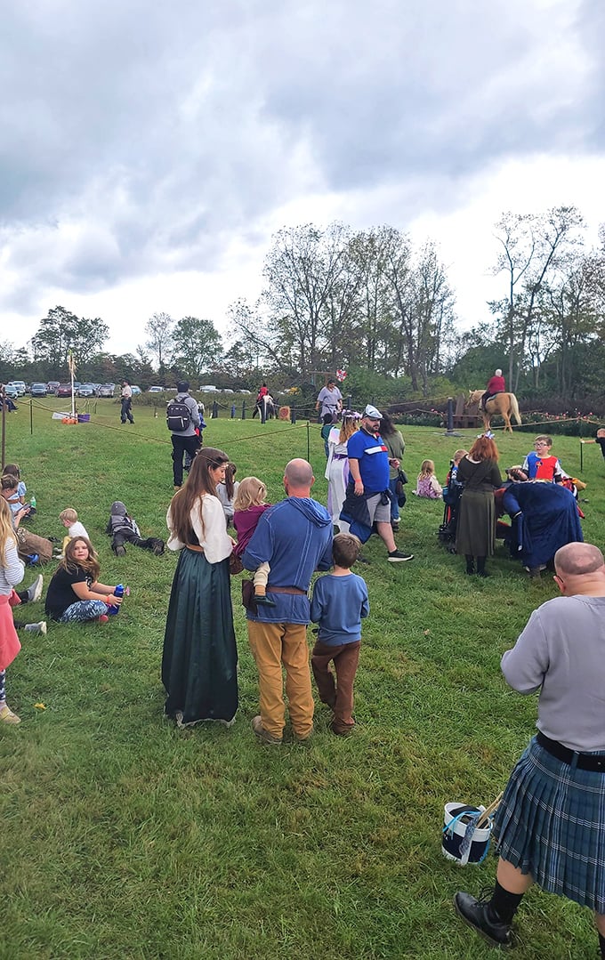 Medieval enthusiasts gather on the castle grounds, proving that in Indiana, you don't need a time machine to step back into history&mdash;just a tank of gas.