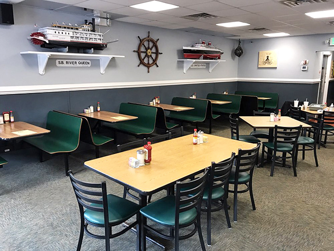 Nautical decor adds a touch of coastal charm to the walls, reminding you that Virginia Beach's treasures extend beyond its shoreline.