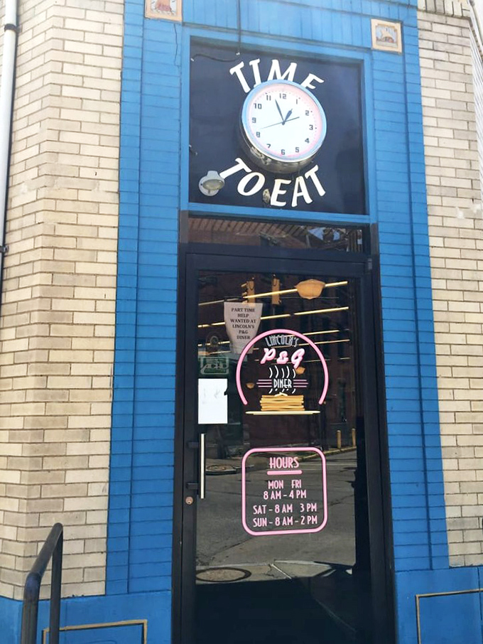"Time to Eat" isn't just a sign &ndash; it's the most honest statement in Pittsburgh. When those doors open, resistance is futile.