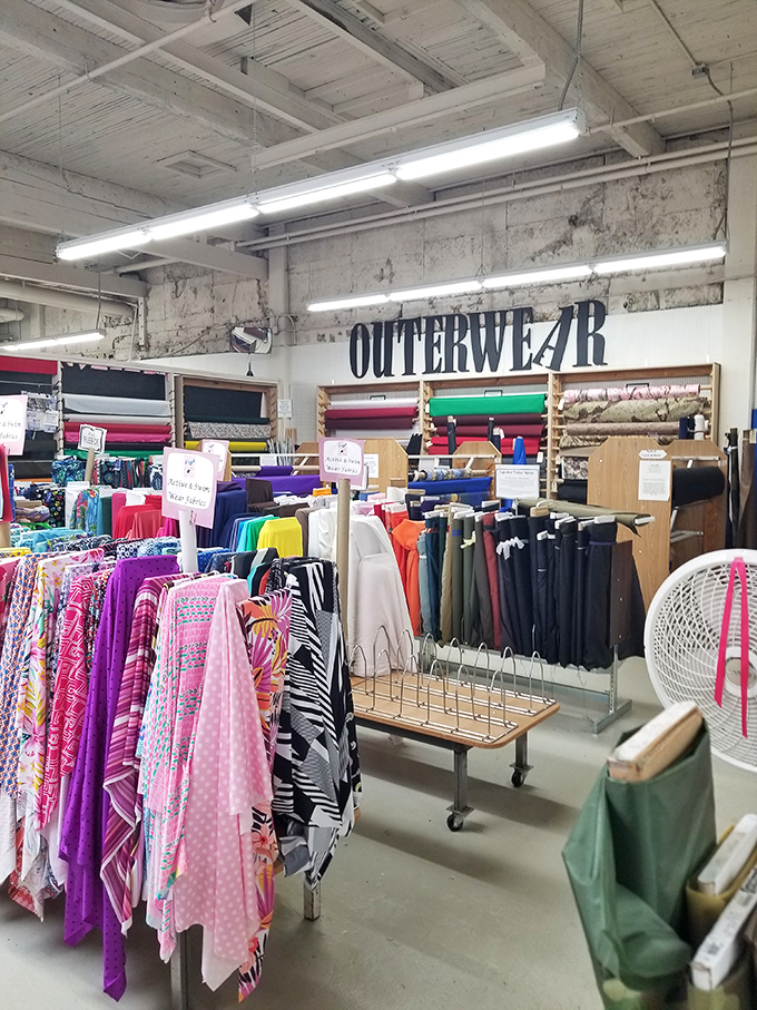 The outerwear section: because in Oregon, being prepared for rain is not paranoia&mdash;it's practically a constitutional requirement.