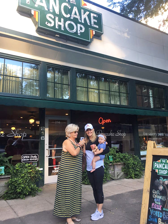 The Pancake Shop's exterior isn't just a storefront&mdash;it's the gateway to a Hot Springs tradition where generations have started their days right.