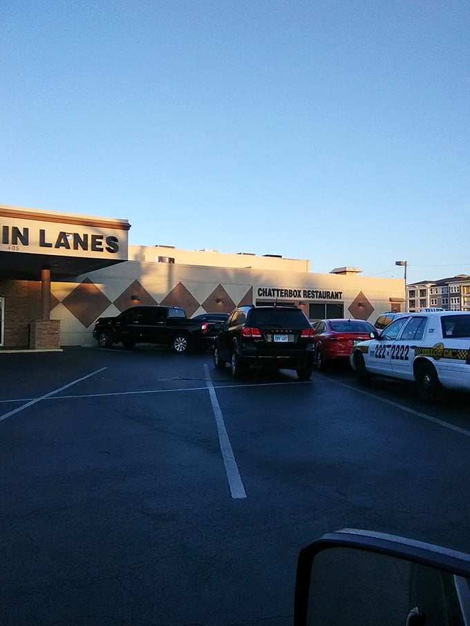 The diamond-patterned exterior wall design is pure mid-century magic&mdash;architectural proof that bowling never went out of style, it just waited for us to return.