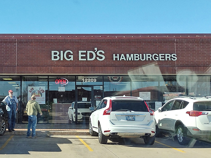 The pilgrimage site for Oklahoma City's burger and gyro devotees, where cars line up for a taste of cross-cultural magic.