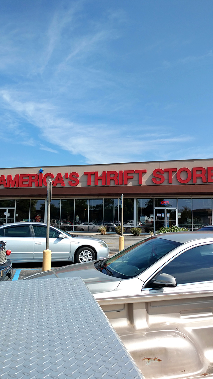 Under clear blue Tennessee skies, the store's bold signage beckons bargain hunters from highways and byways across the region.