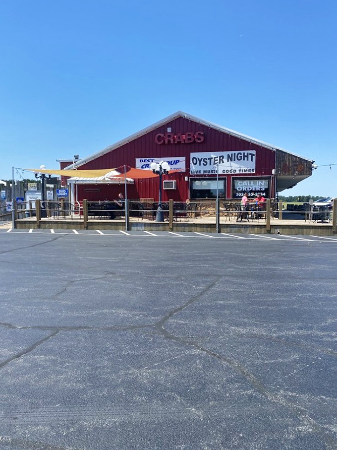 The red crab shack beckons seafood lovers like a lighthouse guides ships. "Oyster Night" might be the two most beautiful words in English.