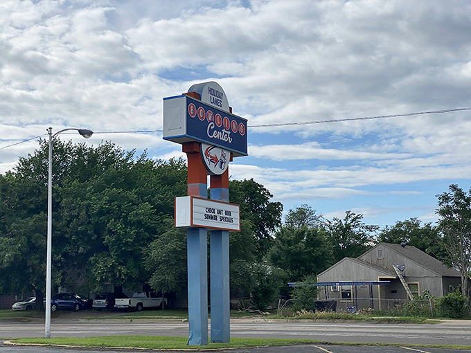 That iconic sign has been guiding Oklahomans to good times since polyester was revolutionary, a beacon of affordable fun in an increasingly complicated world.