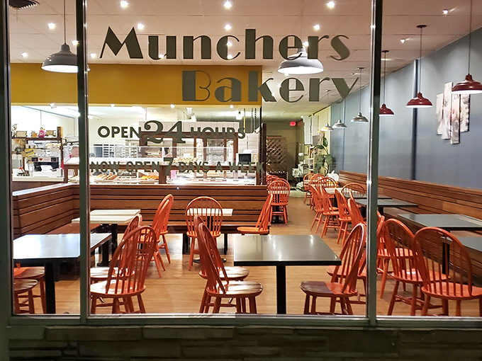 The welcome sign that's launched countless sugar quests. Simple, unpretentious, and promising treasures that exceed expectations.