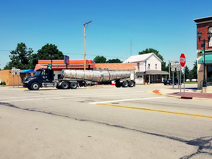 Even the motorcycles know where to find great steak in Indiana. Road warriors stop at Chubby's because legends recognize legends.