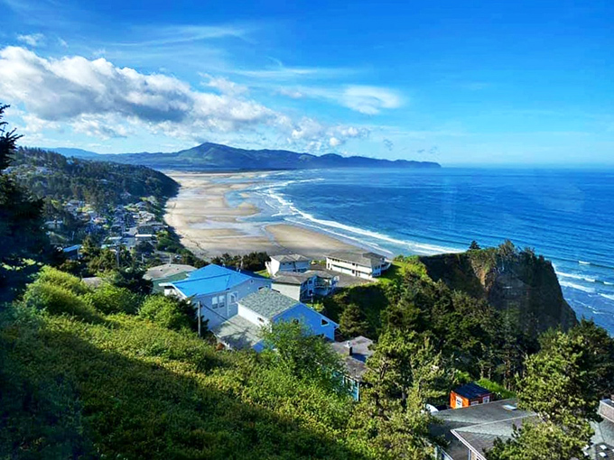 The view that makes you understand why people pay small fortunes for coastal real estate. Worth every penny of property tax.