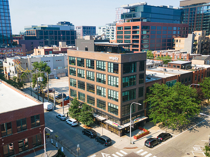 This aerial view is definitely not Fulton &ndash; unless they've secretly been building skyscrapers when nobody was looking.