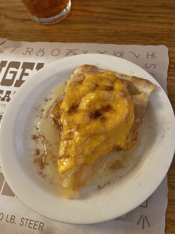 Angel Pie with melted cheese isn't trying to win any beauty contests&mdash;it's too busy being absolutely delicious. Comfort food that whispers "diet tomorrow" with every heavenly bite.