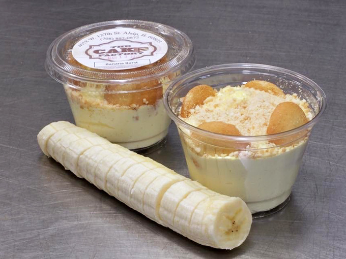 Banana pudding that makes you question why you'd ever waste calories on fancy desserts. Simple, sweet perfection in a plastic cup.