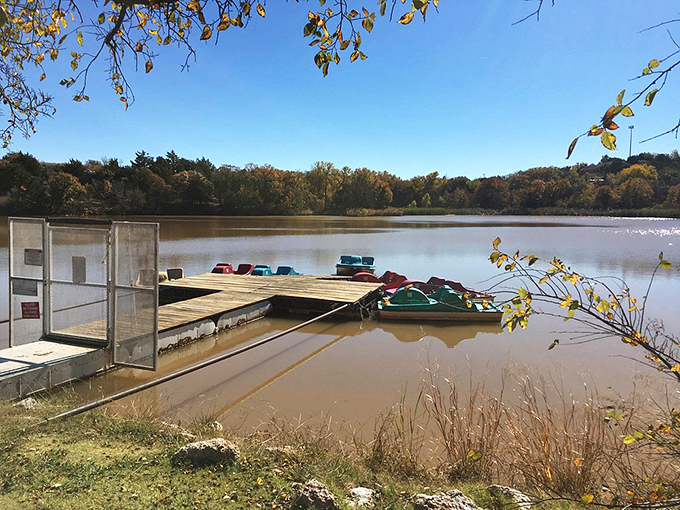 Nature's perfect swimming hole emerges from the forest floor, offering a refreshing reward that feels like Oklahoma's best-kept secret &ndash; until now.