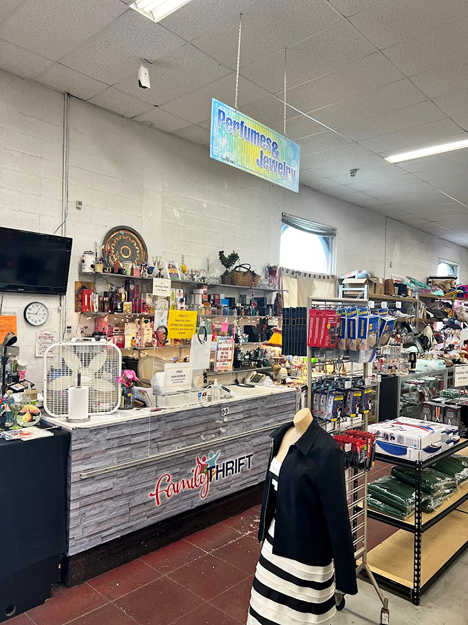 The checkout counter – where treasure hunters complete their quests and staff members have seen everything from priceless finds to questionable purchases.