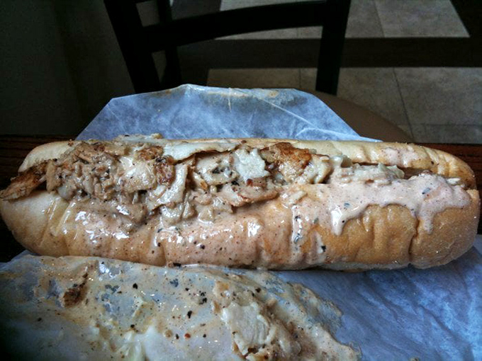 The Chicken Bayou proves that while beef may get the glory, a properly prepared chicken cheesesteak deserves its own hall of fame.