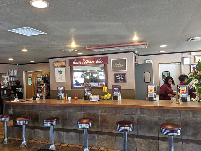 The counter where regulars become family and first-timers become regulars. Some of Kansas City's best stories have been told right here.