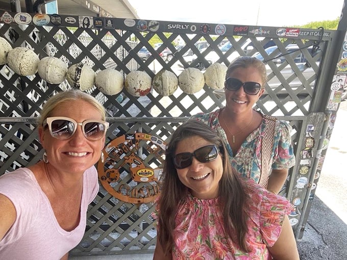 The universal expression of women who've just discovered their new favorite Florida secret and can't wait to bring everyone they know.