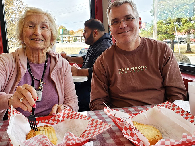 The universal language of good food brings generations together. Those smiles say more about the quality than any review ever could.