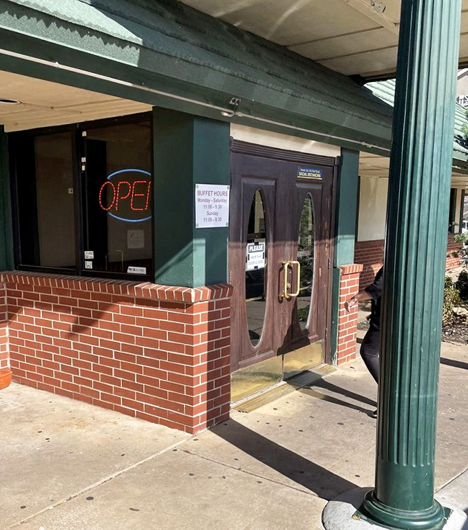 That "OPEN" sign might as well say "OPPORTUNITY"&mdash;the doorway to a world where hunger goes to surrender and diet plans go to die.