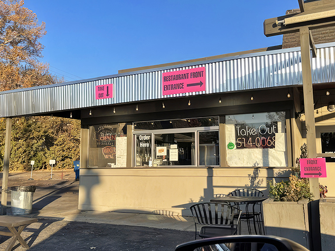 The pilgrimage destination for smoke-seekers. This unassuming storefront has become hallowed ground for those who worship at the altar of properly smoked meat.