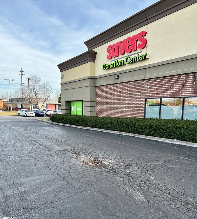 The donation center&mdash;where your castoffs begin their journey toward becoming someone else's lucky find. The circle of stuff continues.