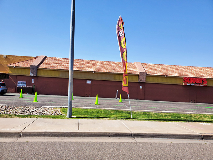 From the street, it looks unassuming, but inside this beige building lies a universe of possibilities for the budget-conscious explorer.