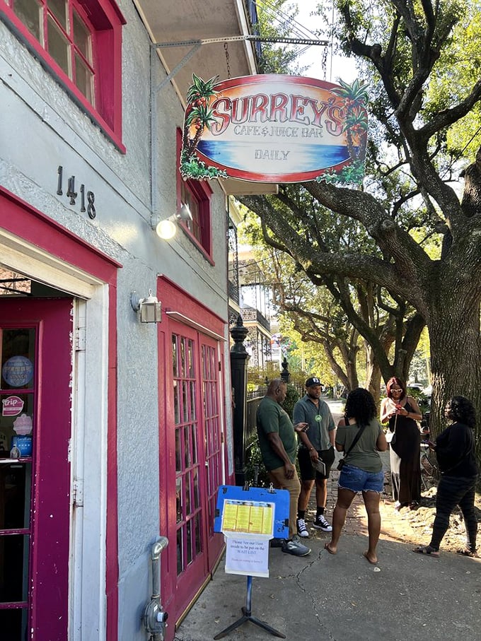 The line outside speaks volumes &ndash; some things are worth waiting for, especially when those things include Surrey's legendary breakfast offerings.
