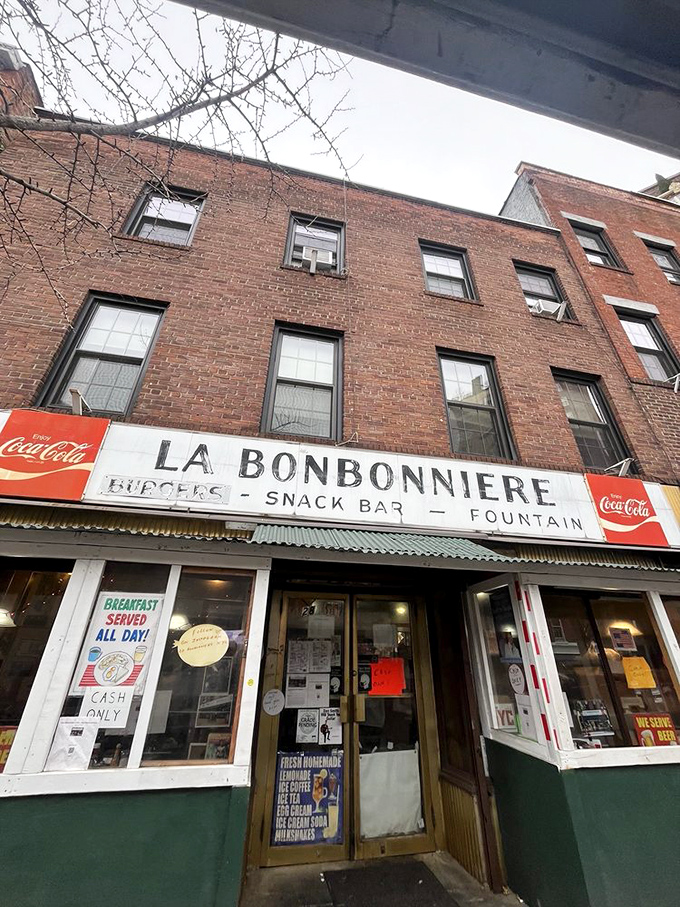 The view every hungry New Yorker hopes for&mdash;a genuine diner surviving in a sea of trendy caf&eacute;s, with a sign that promises exactly what you want: comfort food, all day.