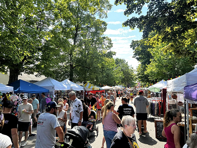 Community festivals bring the streets alive with vendors, visitors, and vibrant energy. The only thing more abundant than the white tents are the smiles beneath them.