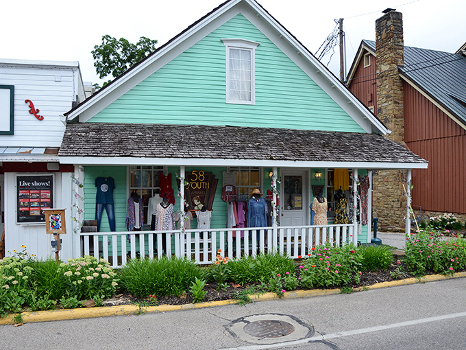 Fifty Eight South's mint-green facade and white picket fence aren't just charming &ndash; they're practically mandatory stopping points for anyone with a camera or shopping list.