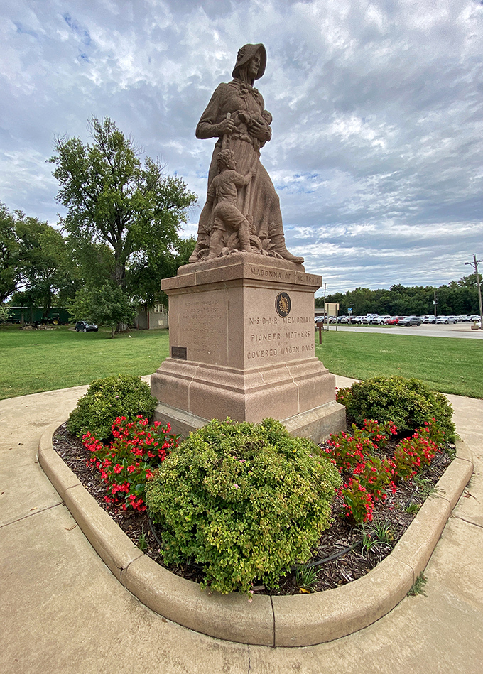 The Madonna of the Trail stands as a permanent reminder that the women of the frontier didn't need superhero capes&mdash;their everyday courage was enough.