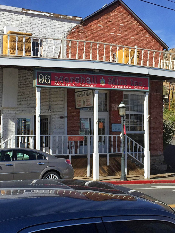 The Marshall Mint & Museum on North C Street preserves the story of money-making in a town that practically printed its own currency.