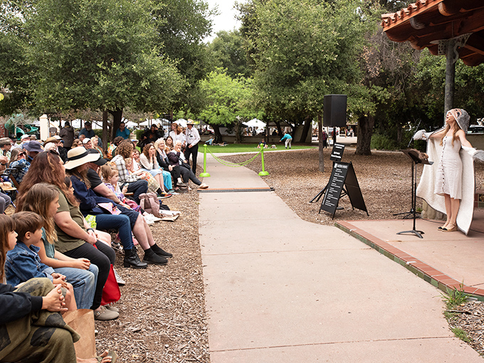 The Ojai Music Festival transforms ordinary park space into a sanctuary of sound, where world-class performances happen under ancient oaks instead of crystal chandeliers.