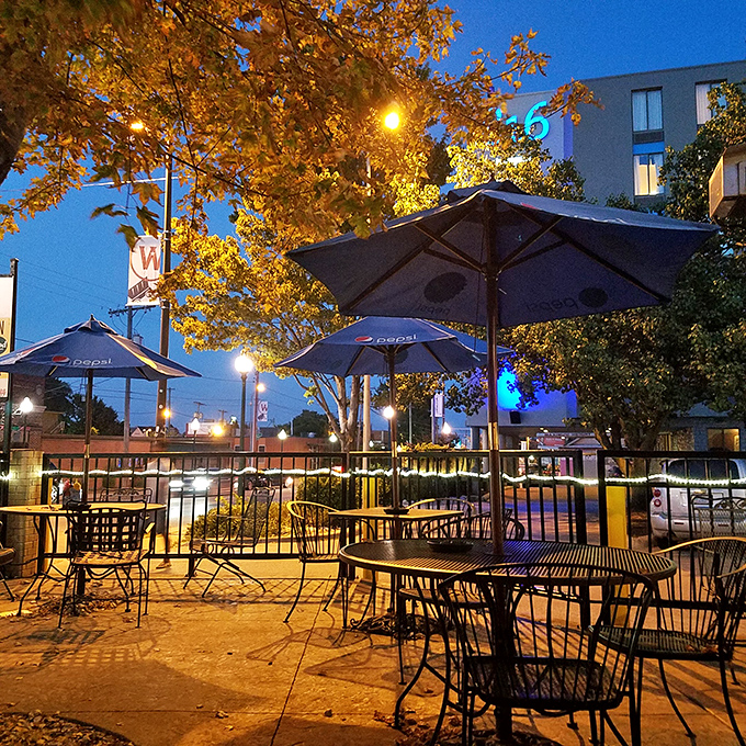 As dusk falls, the patio becomes Kansas City's most democratic gathering spot&mdash;united by good food and better company.