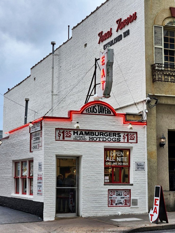 The full view reveals what generations of Virginians already know&mdash;this tiny white building houses outsized flavor and even bigger memories.