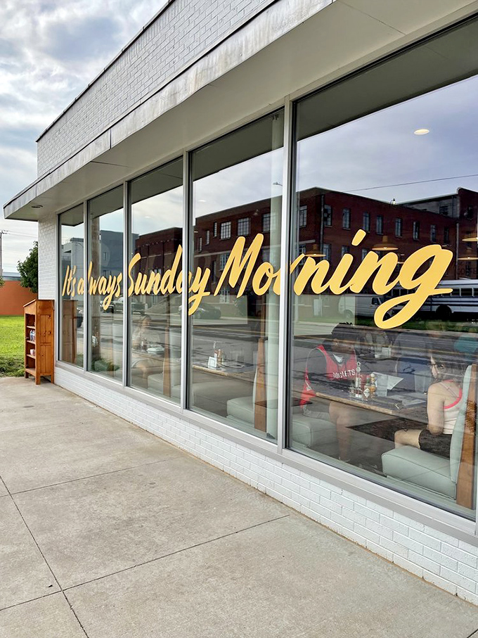 "It's always Sunday Morning" isn't just a slogan—it's a lifestyle philosophy we should all embrace, seven days a week.