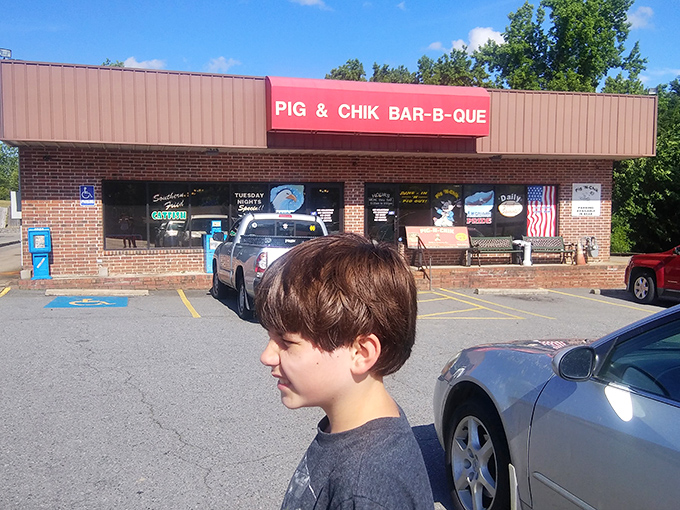 The exterior view&mdash;humble, unassuming, and hiding treasures within. Like finding out your quiet neighbor used to play bass for The Rolling Stones.