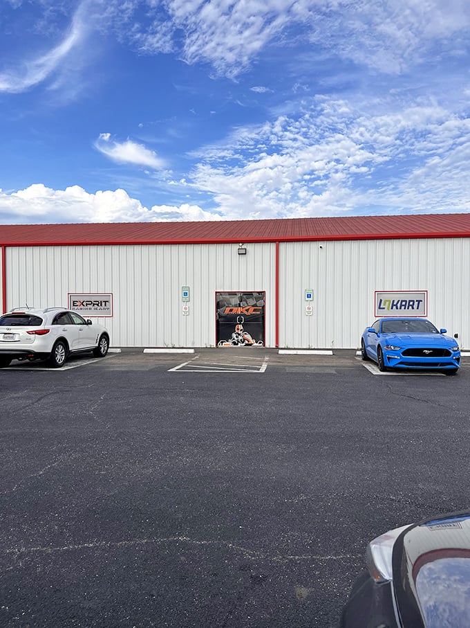 Even the parking lot hints at what awaits inside&mdash;a place where the real fun begins only after you turn off your everyday engine.