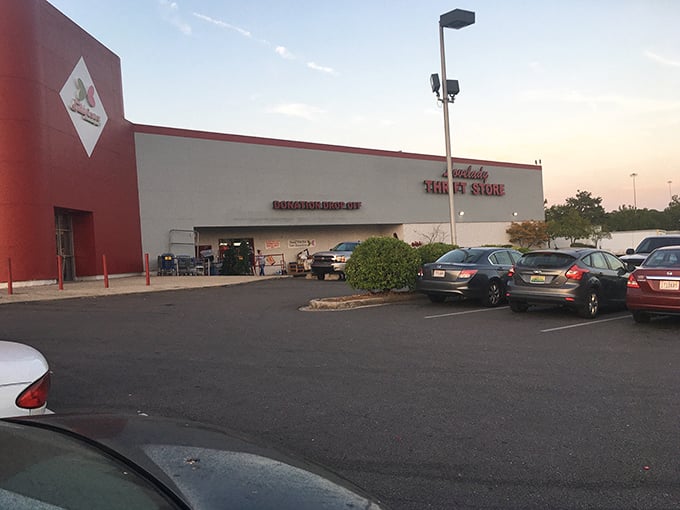 Even at closing time, the Lovelady parking lot remains busy&mdash;proof that Alabama's bargain hunters know exactly where the good stuff hides.