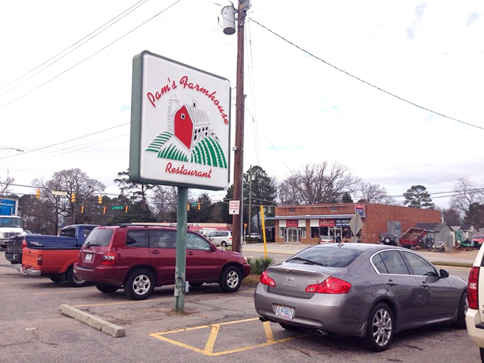 The roadside sign and packed parking lot&mdash;North Carolina's most reliable indicator that you're about to experience breakfast nirvana.