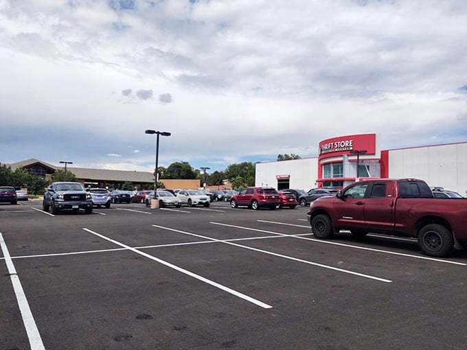 The packed parking lot tells the real story: Arc isn't just a store, it's a destination where Colorado Springs residents find community and value.