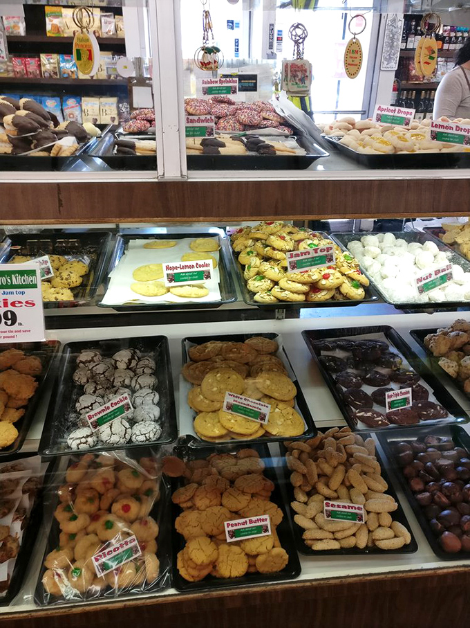 The pastry case at Claro's proves that Italians understood the importance of dessert long before the rest of us caught on.