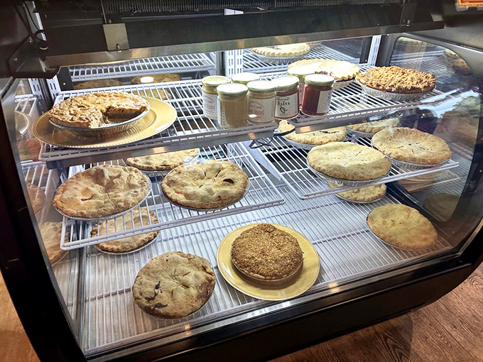 Pies that make you consider ordering dessert at 9 AM, because life is short and vacation calories don't count. The kind of homemade goodness that haunts your dreams.